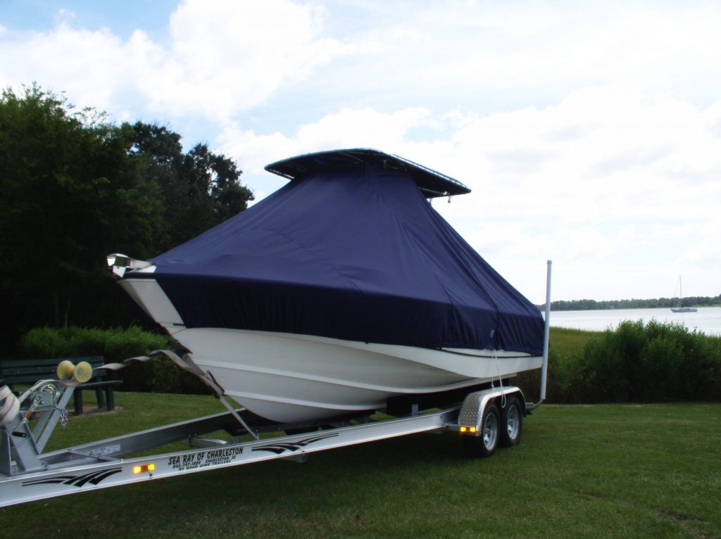 Custom T-Top Boat Covers from Taylor Made Products
