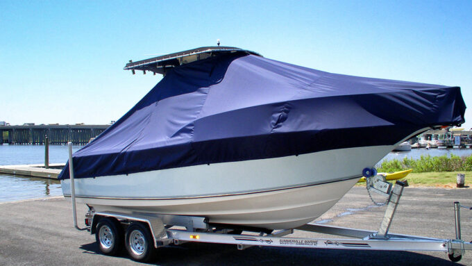 Custom T-Top Boat Covers from Taylor Made Products