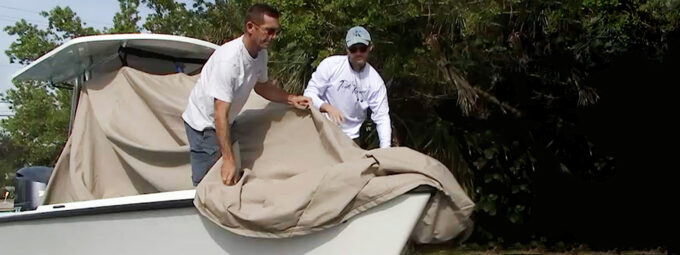 Custom T-Top Boat Covers from Taylor Made Products